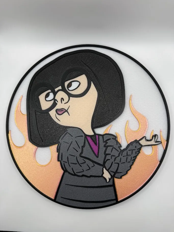 Edna "E" Mode from Pixar's The Incredibles NO AMS - Free 3D Print Model ...