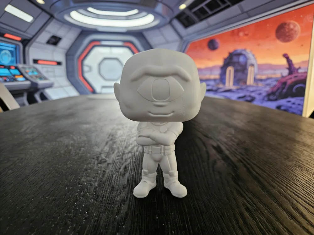 Allen The Alien Chibi - Free 3D Print Model - MakerWorld