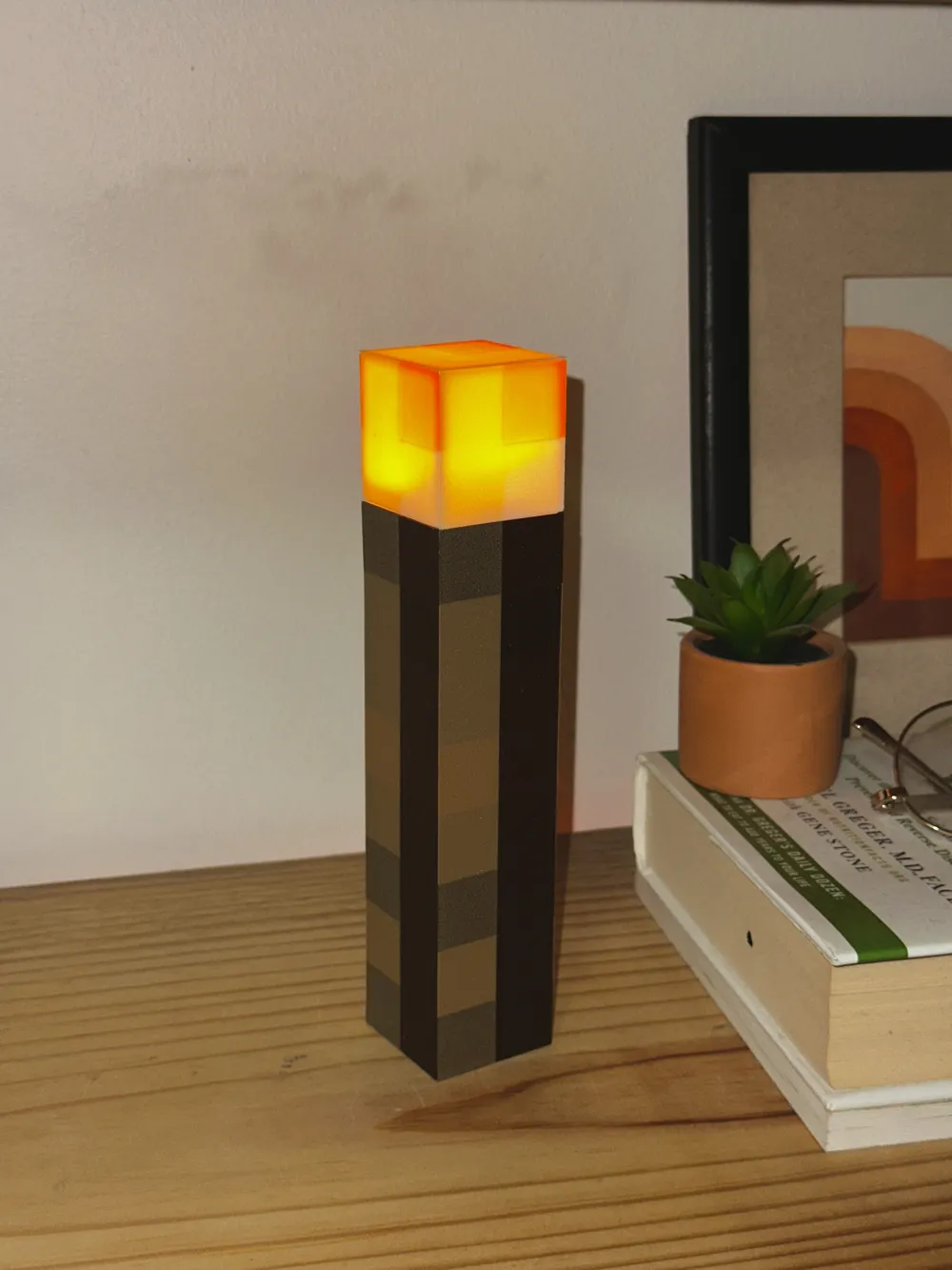 Minecraft Torch - Free 3D Print Model - MakerWorld