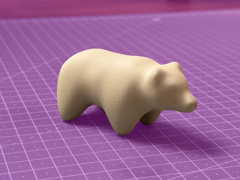 Spiral Vase Mode Bear! (Updated!) by Landin - MakerWorld