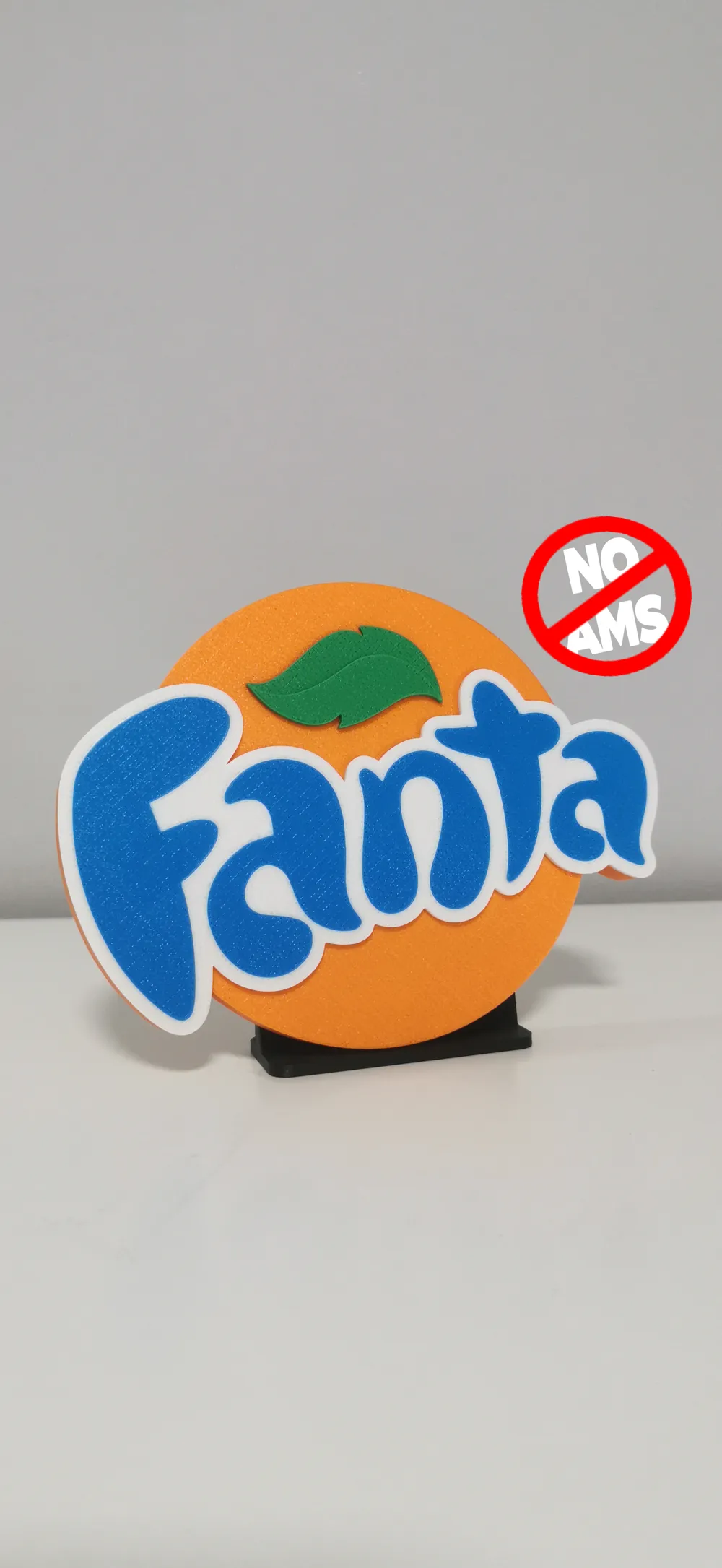 Fanta – 3D Logo Sign - Free 3D Print Model - MakerWorld