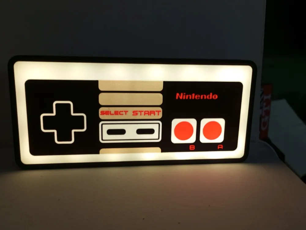 LIGHTBOX NINTENDO NES V2 by lmcreation56 - MakerWorld