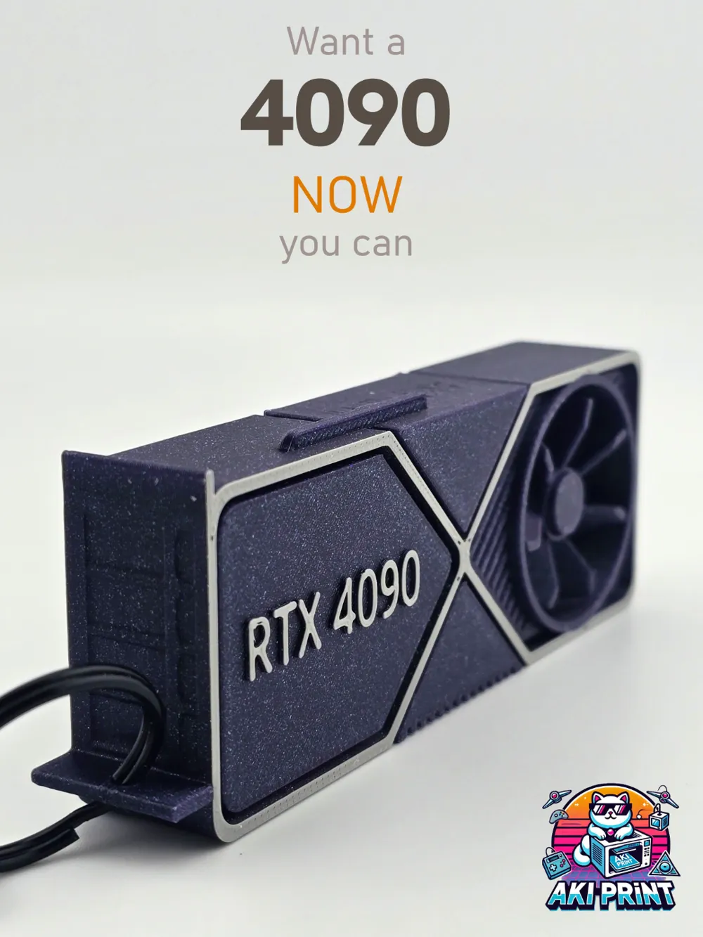 RTX 4090 Keychain by AkiPRINT - MakerWorld
