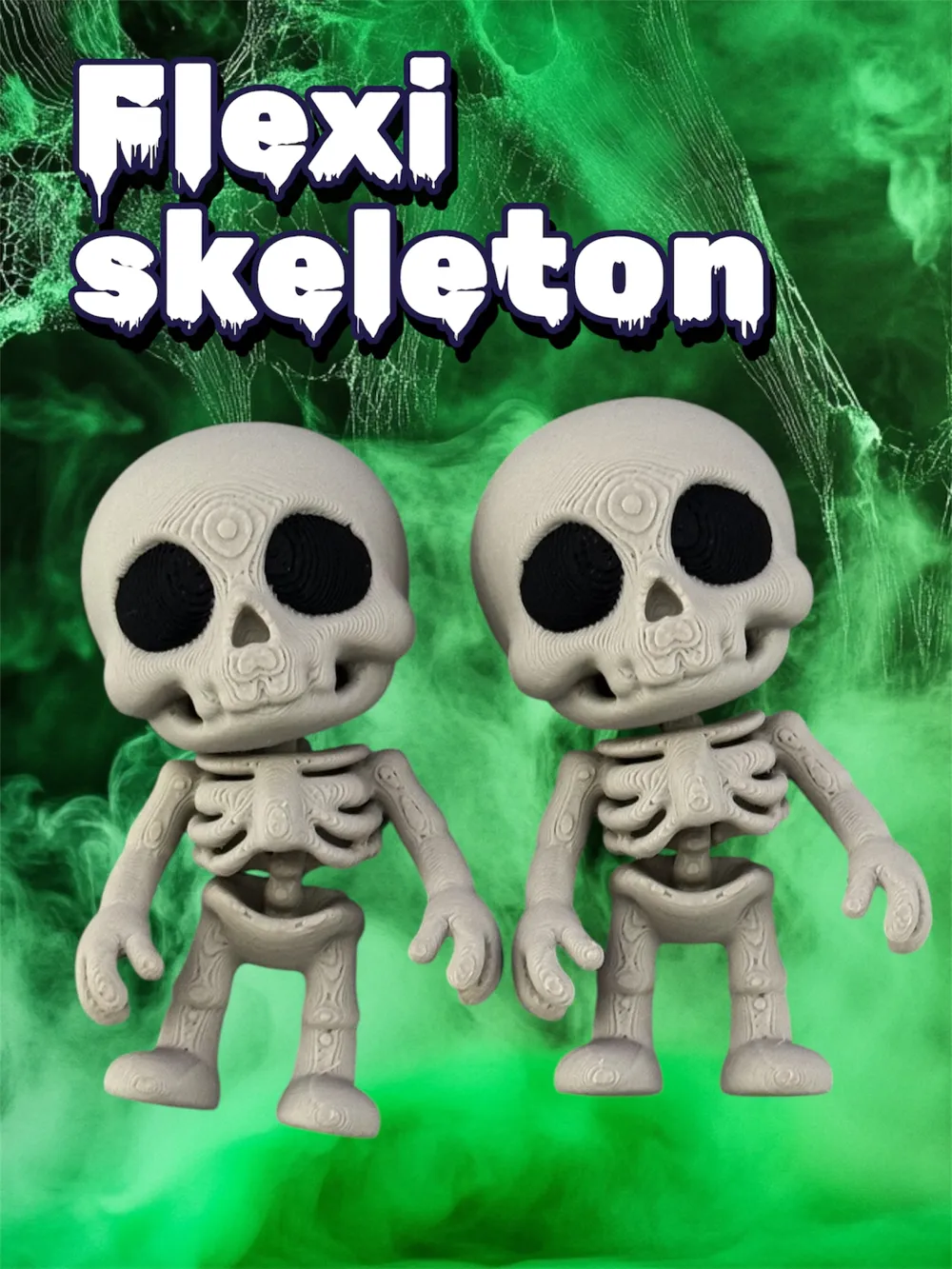 Flexi Skeleton - Free 3D Print Model - MakerWorld