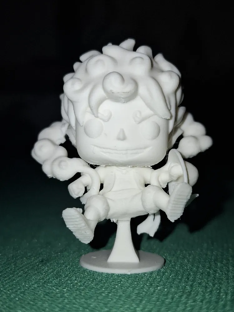Luffy (Monkey D.) Funko Pop - Free 3D Print Model - MakerWorld