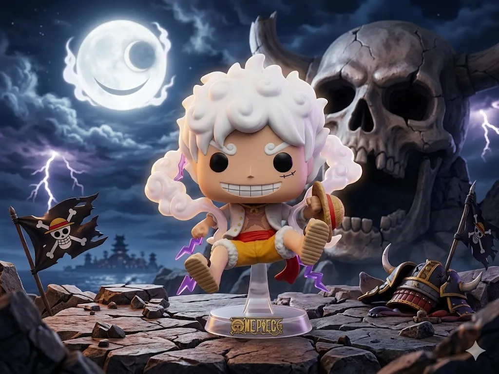 Luffy (Monkey D.) Funko Pop - Free 3D Print Model - MakerWorld