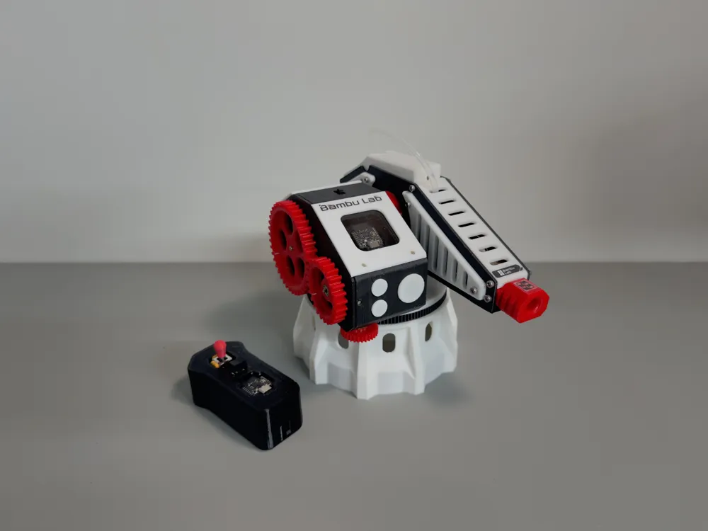 RC Desktop Turret - ADS by 迪创工作室 MakerWorld: Download Free 3D Models