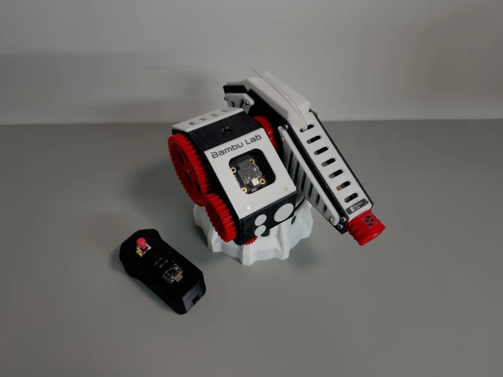 RC Desktop Turret - ADS by 迪创工作室 MakerWorld: Download Free 3D Models