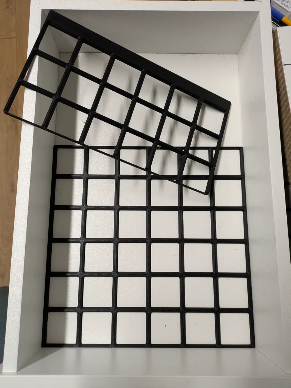 Gridfinity for MICKE drawers (BASEPLATE) by sieclaprzemyslaw MakerWorld: Download Free 3D Models