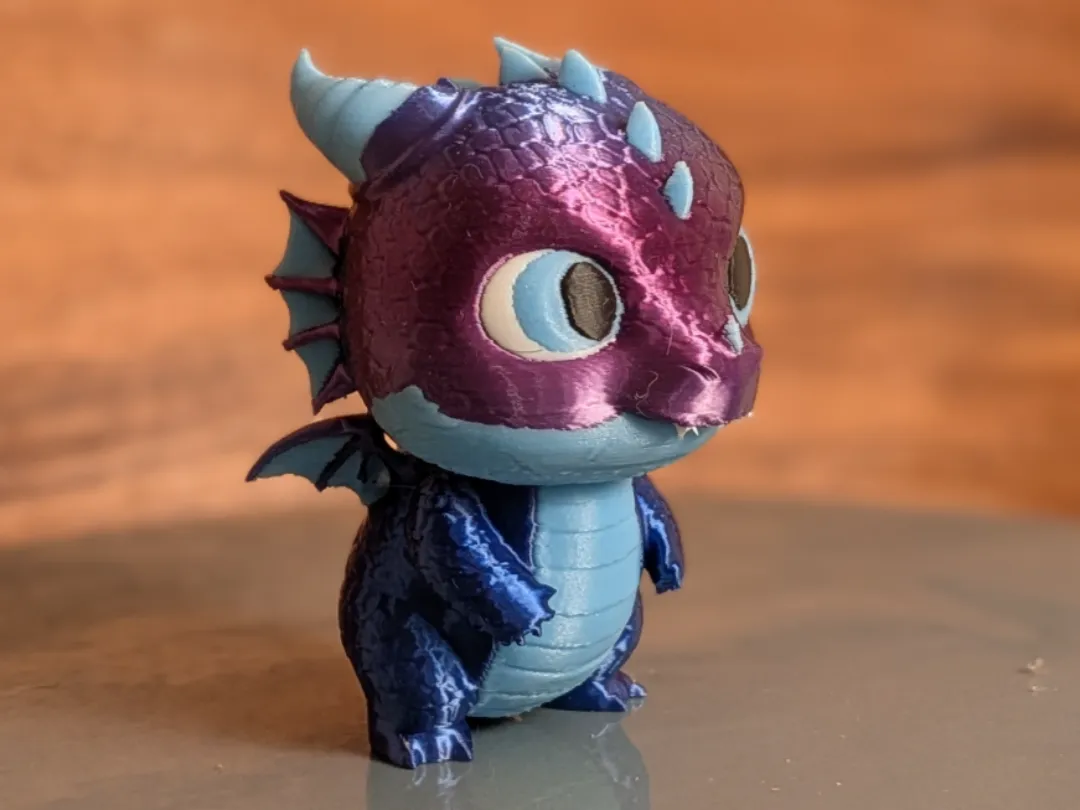 Sgaeyl Dragon Chibi (Fourth Wing) - Free 3D Print Model - MakerWorld