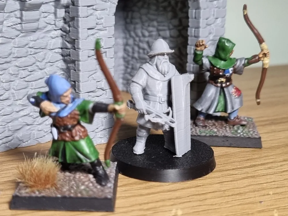 Hussite warrior miniature - Free 3D Print Model - MakerWorld