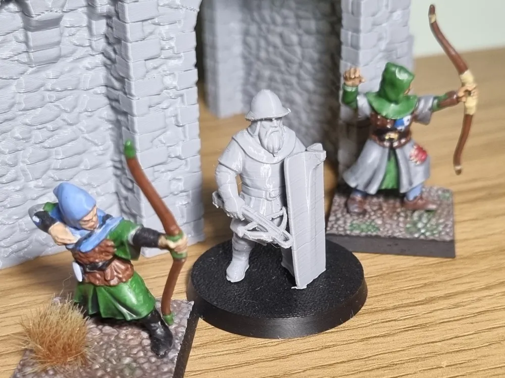 Hussite warrior miniature - Free 3D Print Model - MakerWorld