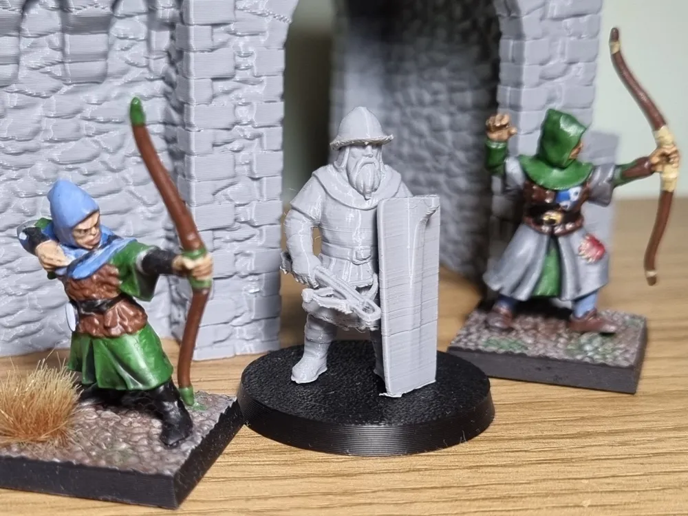 Hussite warrior miniature - Free 3D Print Model - MakerWorld