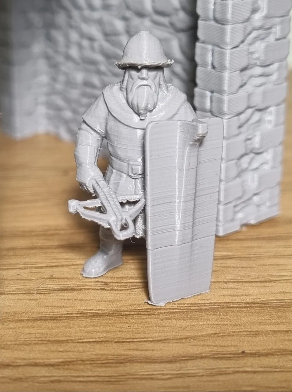 Hussite warrior miniature - Free 3D Print Model - MakerWorld