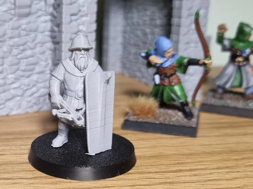 Hussite warrior miniature - Free 3D Print Model - MakerWorld