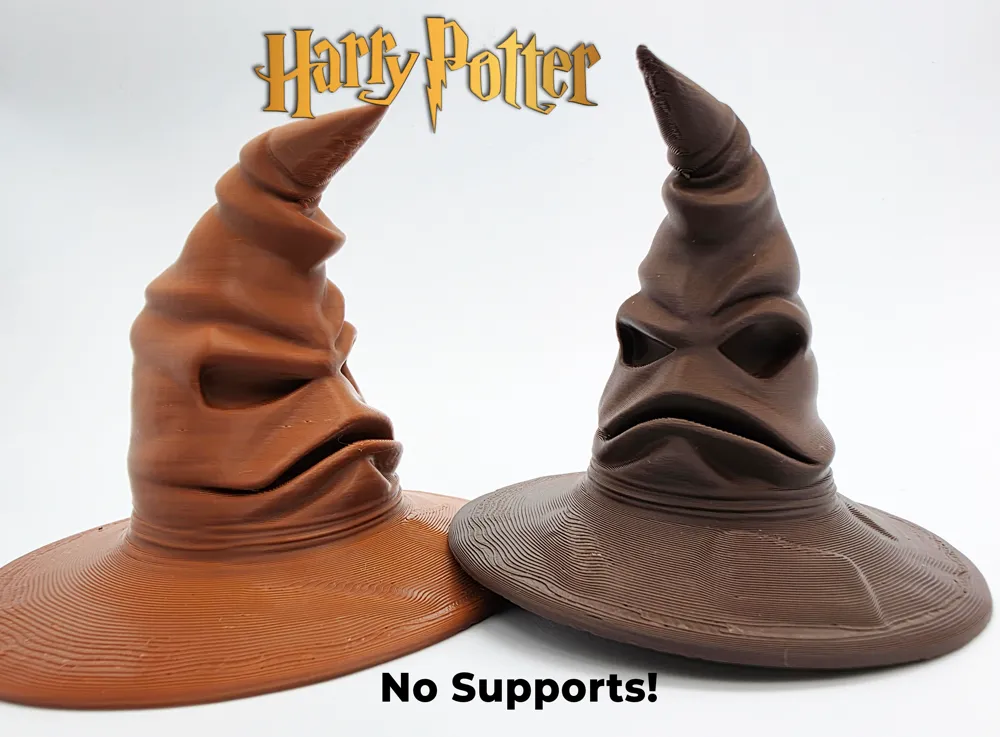 Harry Potter Sorting Hat - No Supports - Free 3D Print Model - MakerWorld