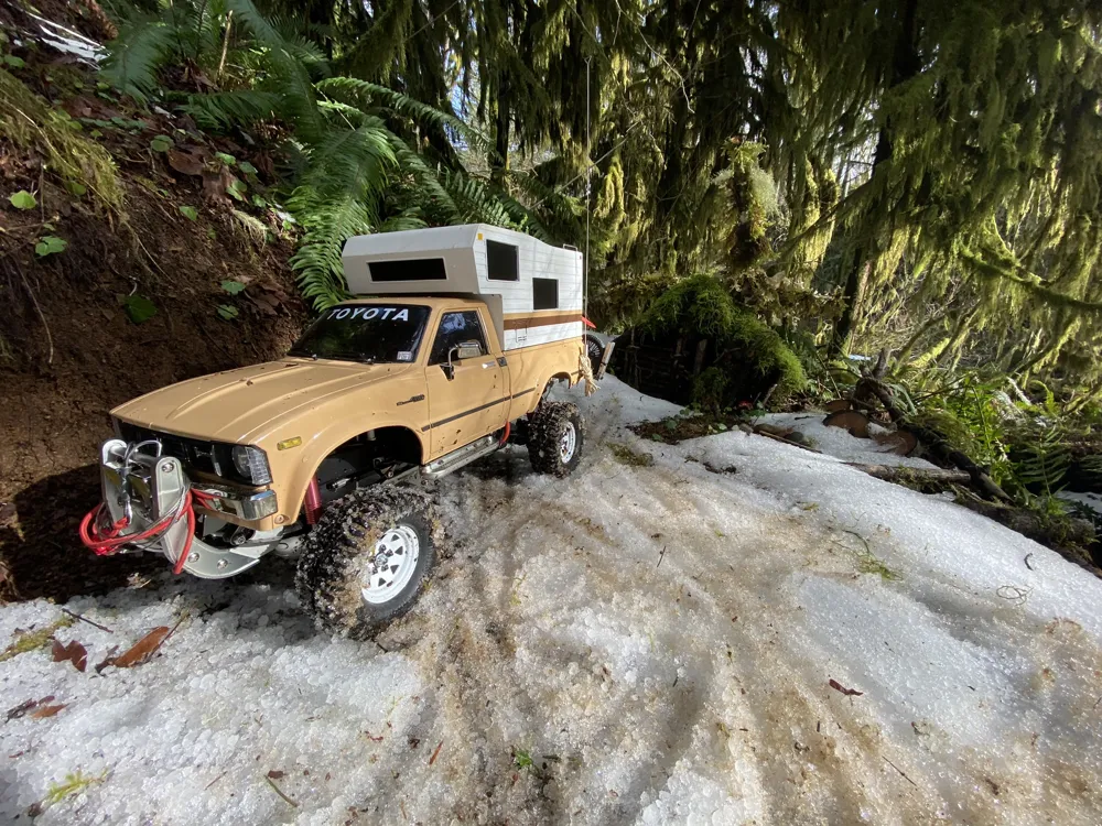 Camper for Tamiya RC Toyota Hilux High Lift - Free 3D Print Model ...