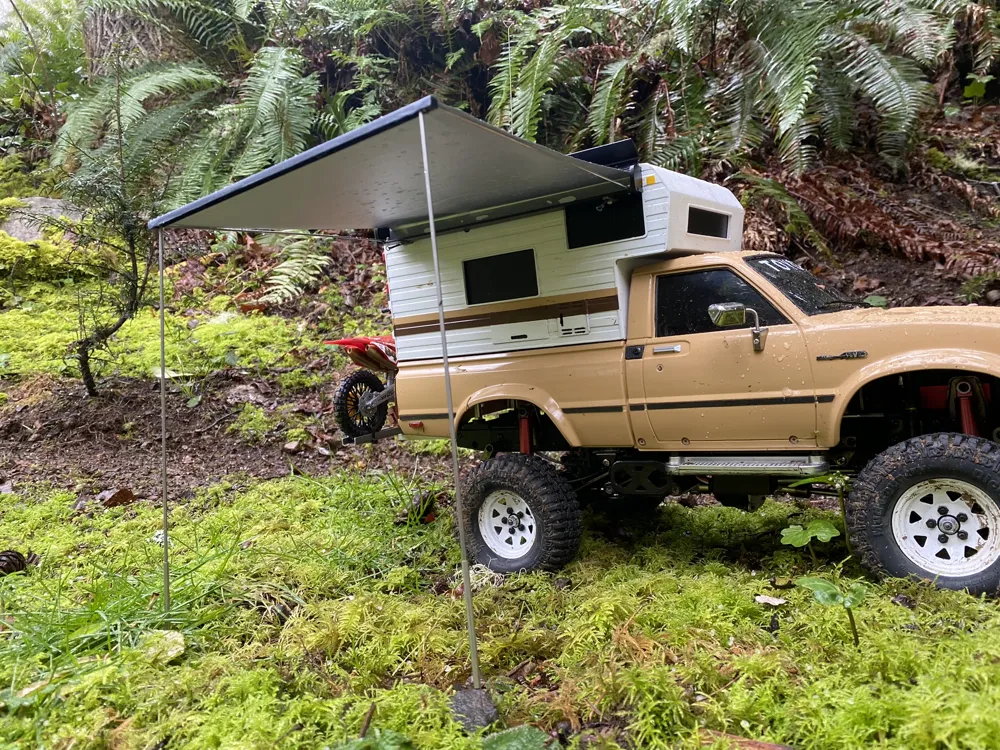 Camper for Tamiya RC Toyota Hilux High Lift by DaTryhard22 MakerWorld ...