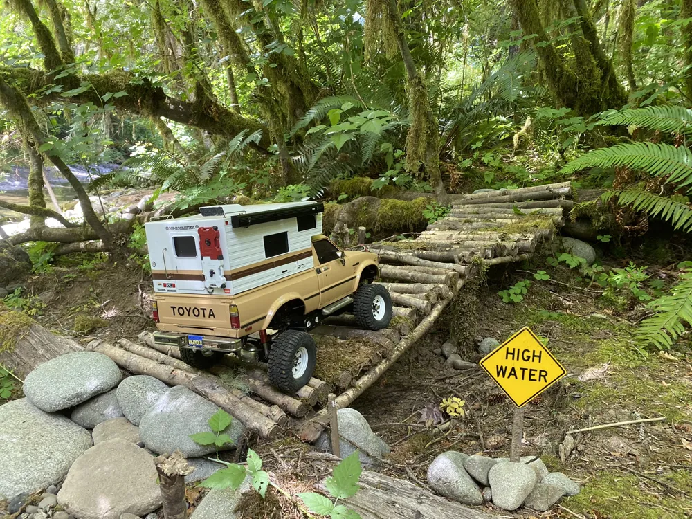 Camper for Tamiya RC Toyota Hilux High Lift - Free 3D Print Model ...