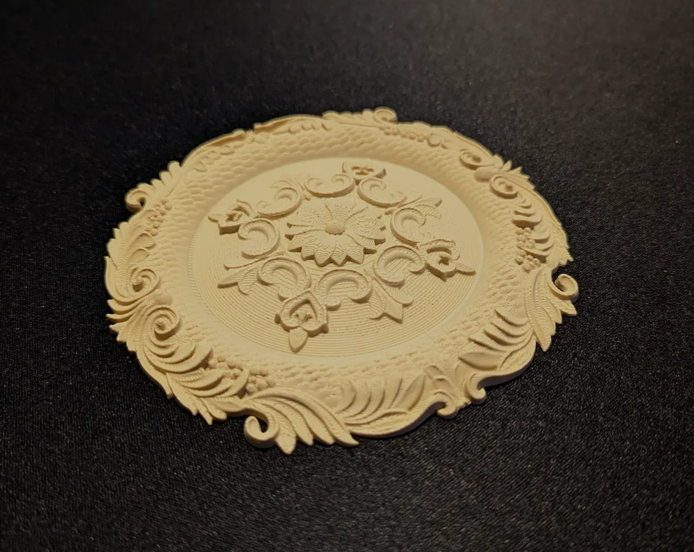 Decorative Round Relief Molding by Wile E. 3D MakerWorld: Download Free ...