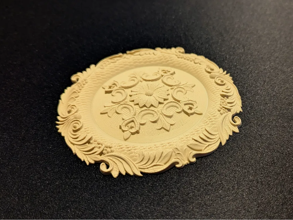 Decorative Round Relief Molding by Wile E. 3D MakerWorld: Download Free ...