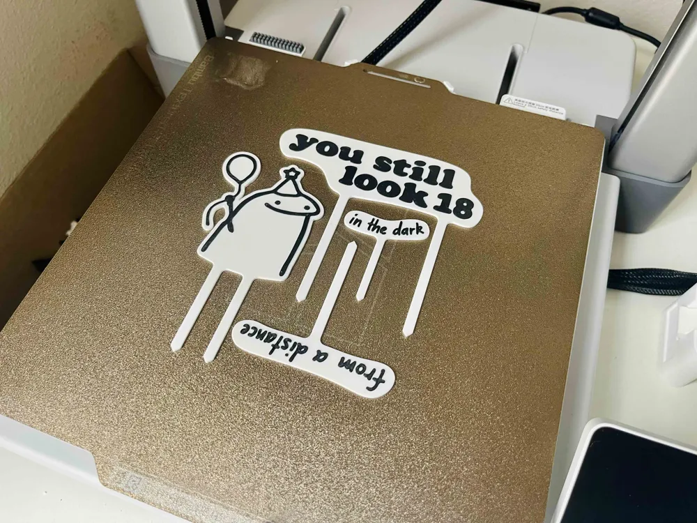 Adorno para Tarta "Todavía Pareces Tener 18" - Decoración de Meme ...