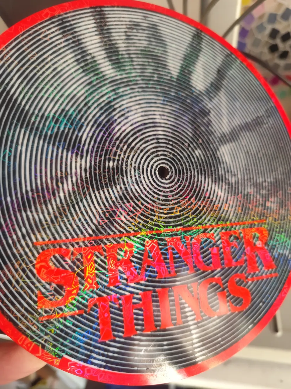 Vinyl Optische Illusion VECNA Stranger Things – Kostenloses 3D ...