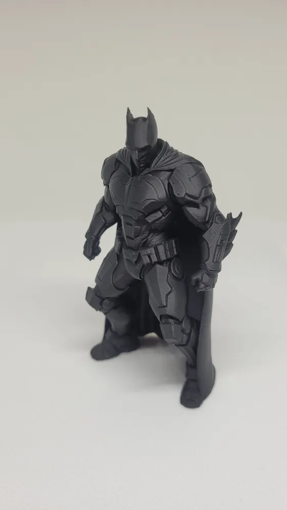Batman with Sci-Fi armor Fan art - Free 3D Print Model - MakerWorld