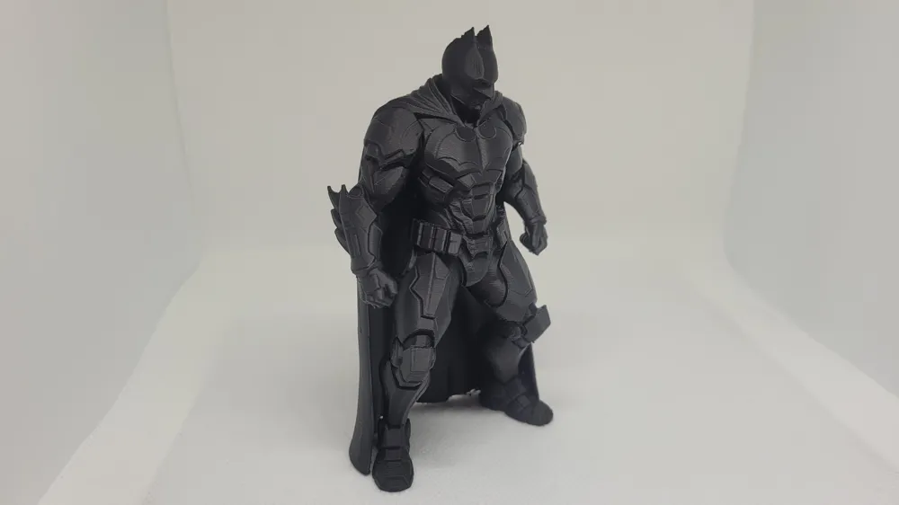 Batman with Sci-Fi armor Fan art - Free 3D Print Model - MakerWorld