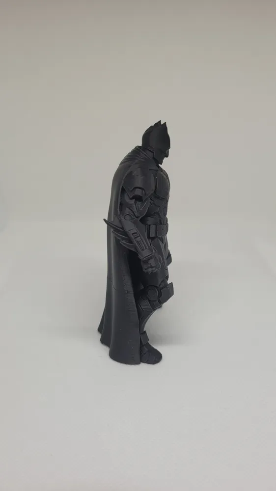 Batman with Sci-Fi armor Fan art - Free 3D Print Model - MakerWorld