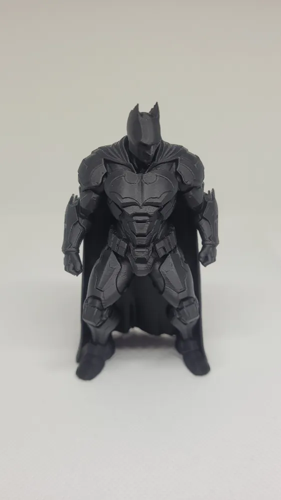 Batman with Sci-Fi armor Fan art - Free 3D Print Model - MakerWorld