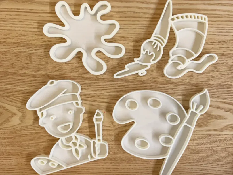 Filling shapes art (sensory play) by Silvia - MakerWorld