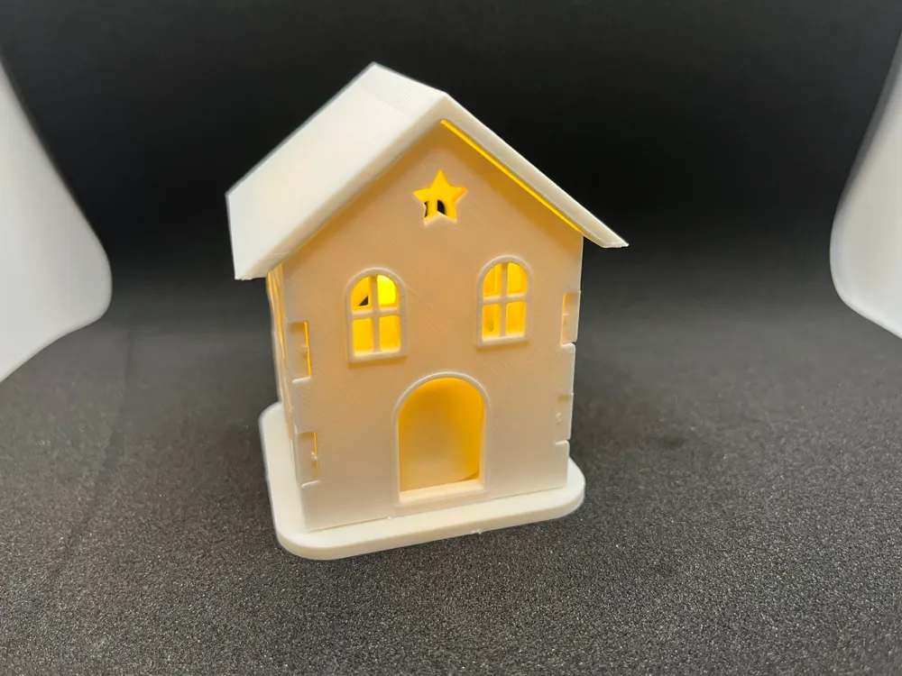 Christmas House Kit Card by mrsretronintendo MakerWorld: Download Free ...