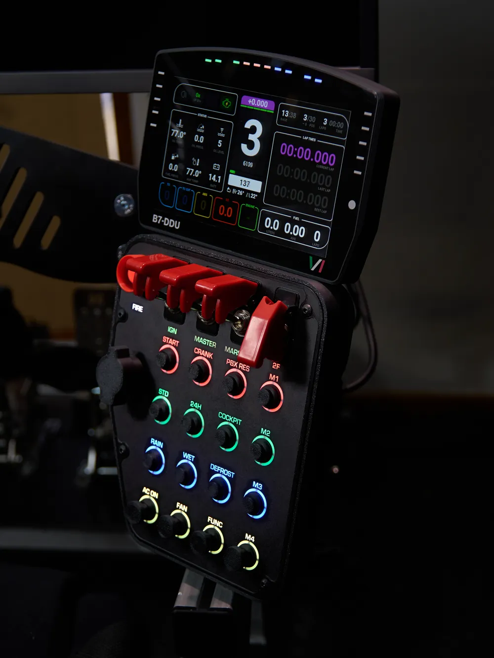 VI-296BB Simracing Button Box by Velocitas Imperium MakerWorld: Download Free 3D Models