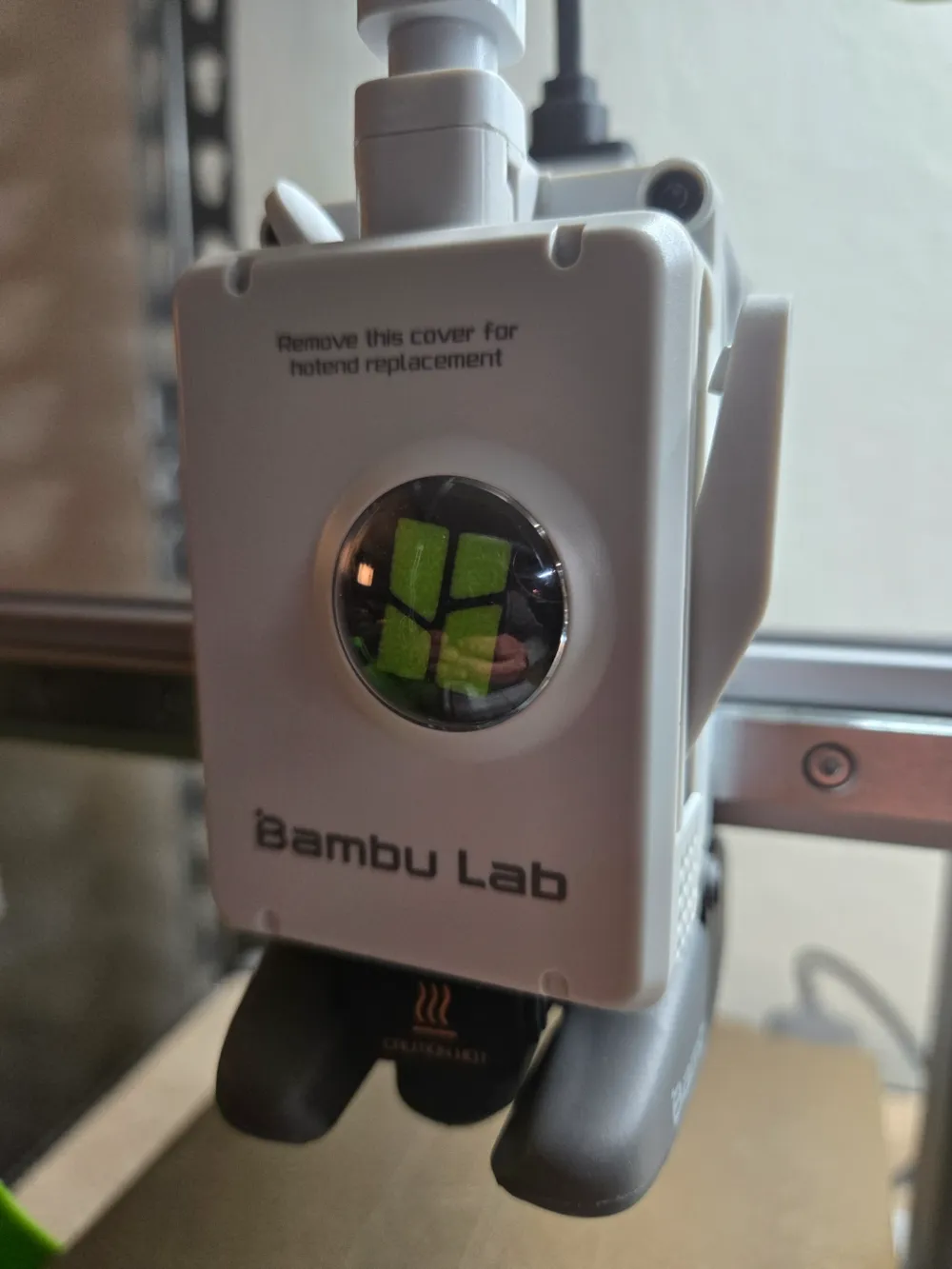 A1/A1 mini toolhead window button - Bambu Lab logo Remixed by Eldenroot ...