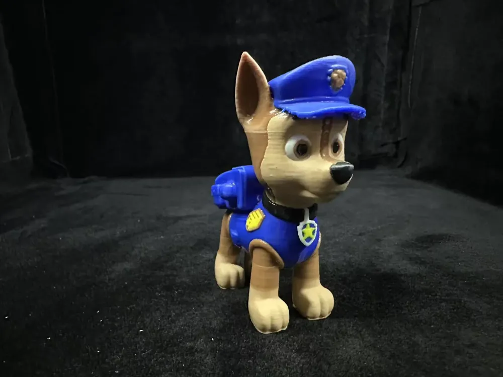 Paw Patrol - Chase - Free 3D Print Model - MakerWorld