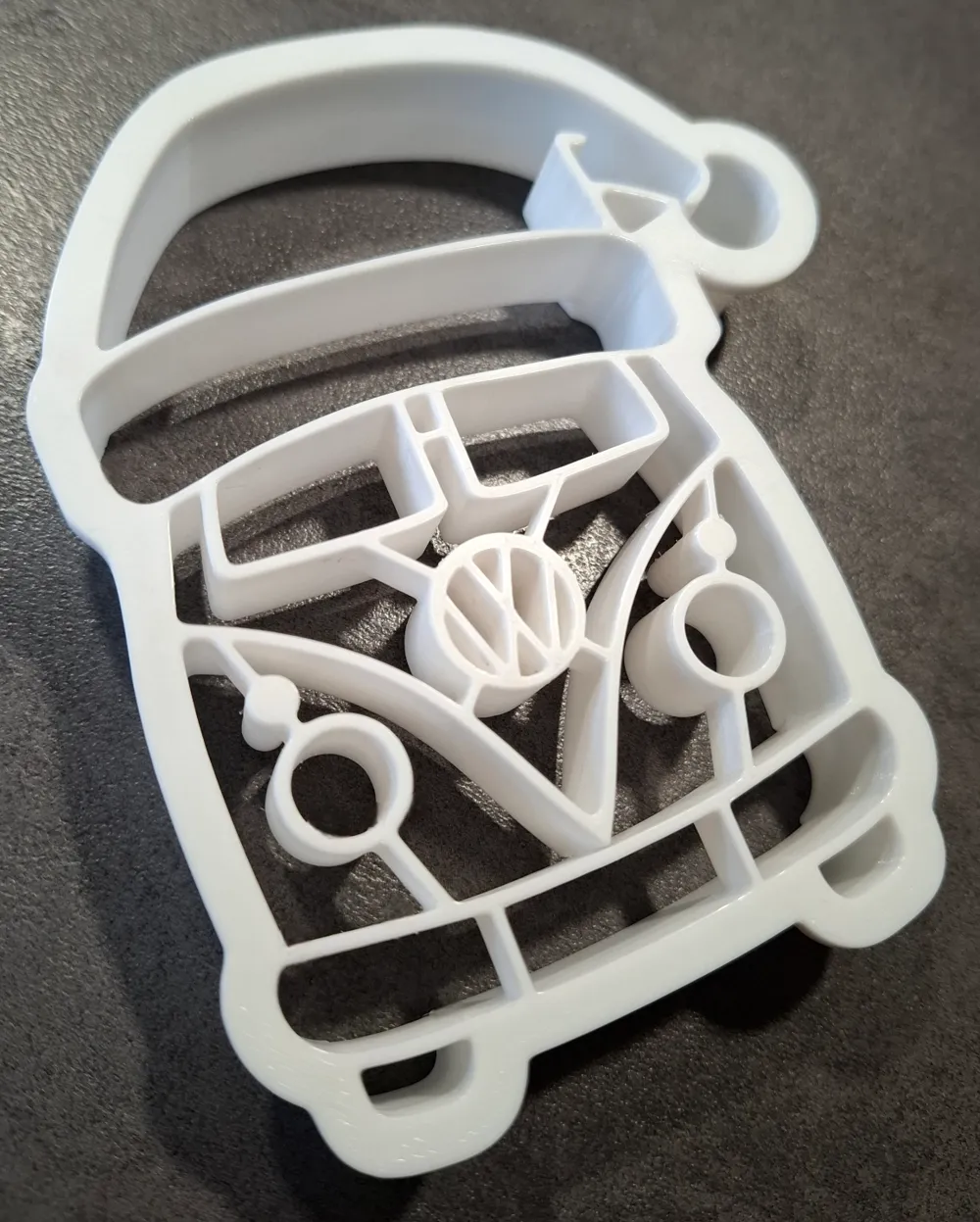 VW T1 Cookie Cutter with Santa Hat by Mr.Dan - MakerWorld