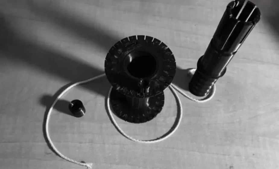 Enrouleur de ligne à manivelle (Bobine à emboîtement) max 2.5 mm ...