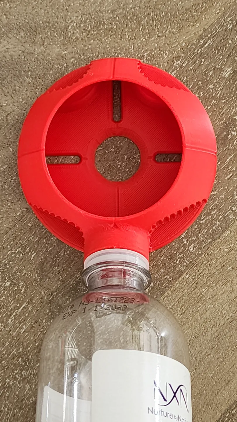 Drill Dust Collector Guide Bottle Vac Kit - Free 3D Print Model ...