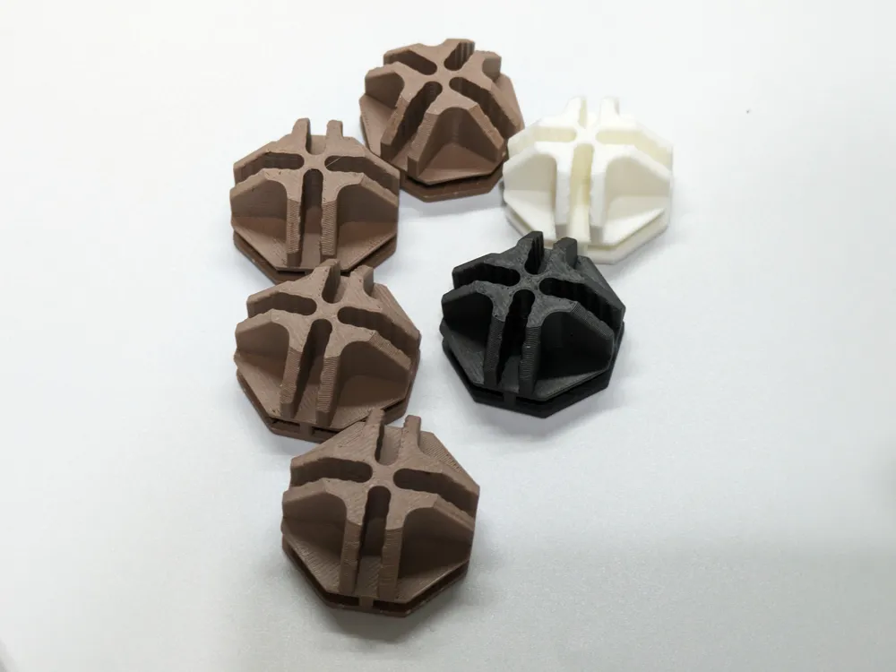 Wire cube connector, wire mesh panel clip by Rexery 雷格希 MakerWorld ...