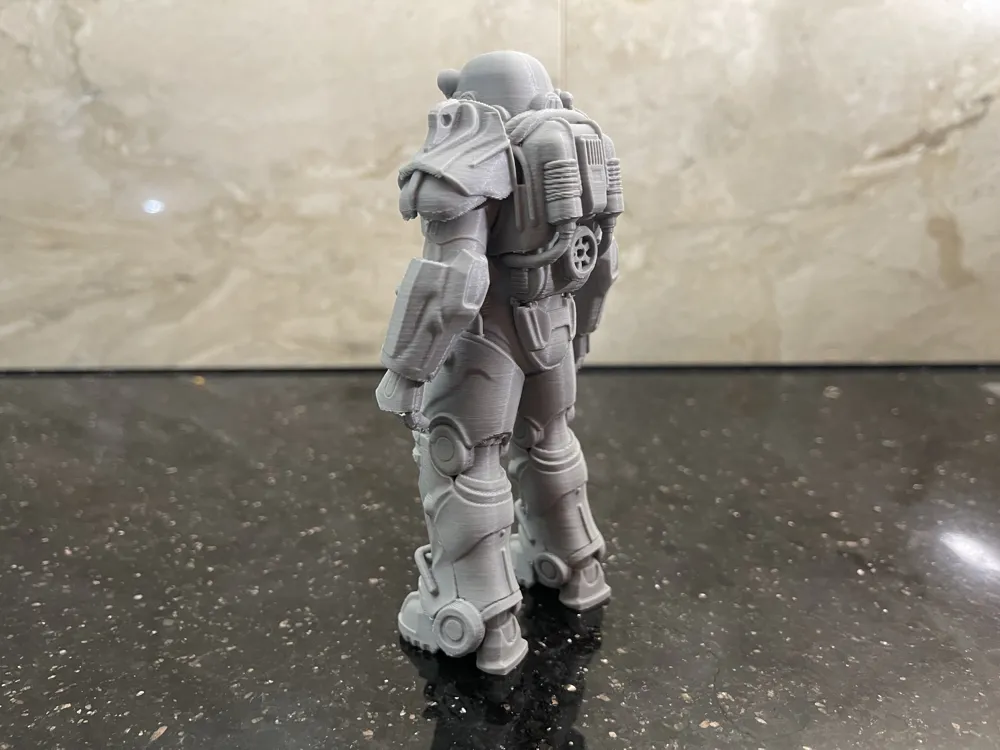 Fallout Collectible - T-60 Power Armor - Free 3D Print Model - MakerWorld