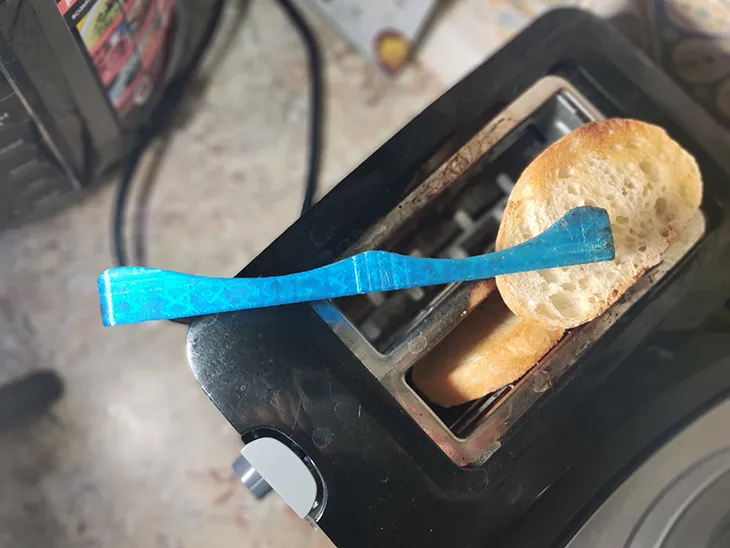 Toast Rack & Toast Tongs by mishkin2 - MakerWorld