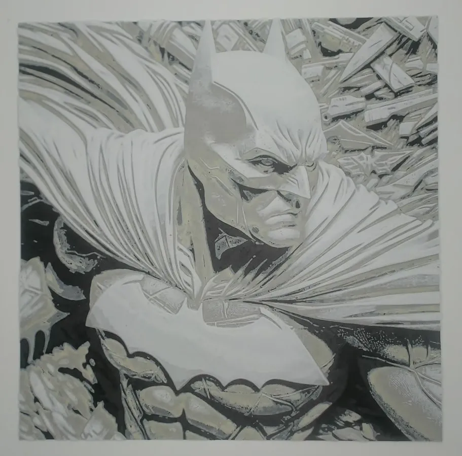 Relief Style Batman Hueforge by LoFi Layers - MakerWorld