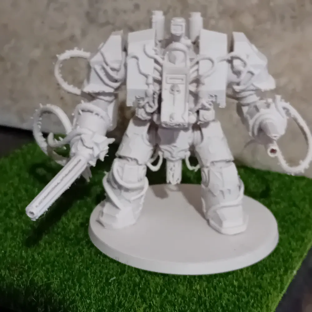 Grimdark doom dreadnought mech-Evil battle robot - Free 3D Print Model ...