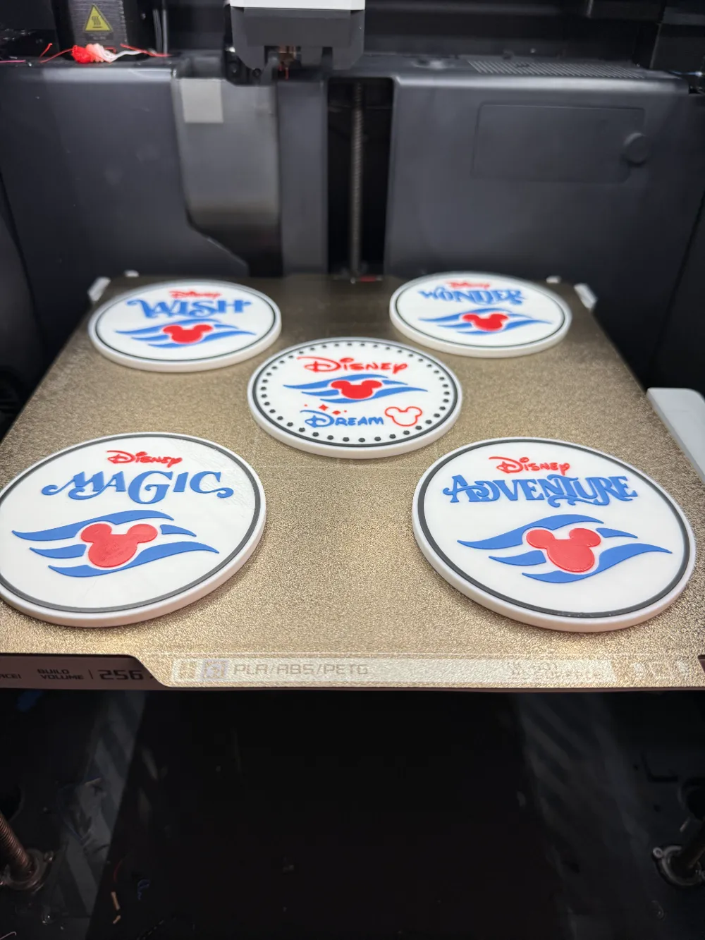 DISNEY CRUISE LINE COASTER SET by 3Dprinting4fun - MakerWorld