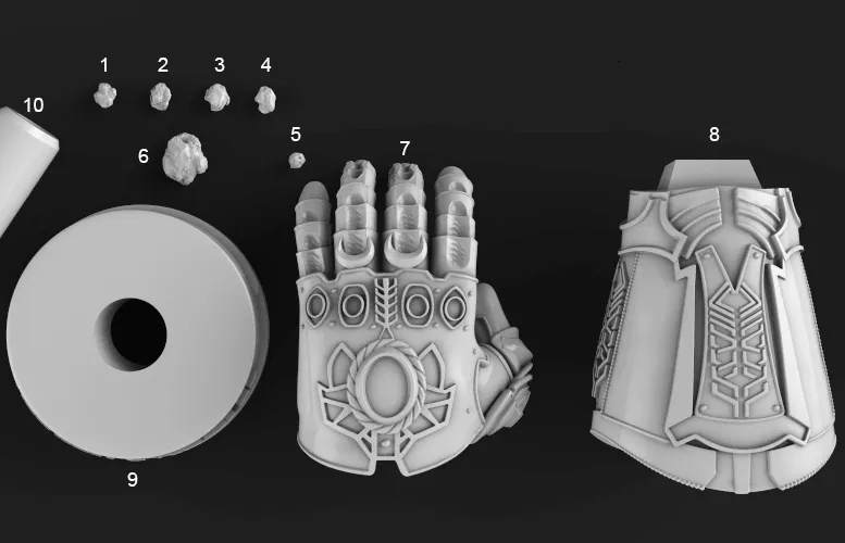 Thanos Infinity Gauntlet by Antoexpo - MakerWorld