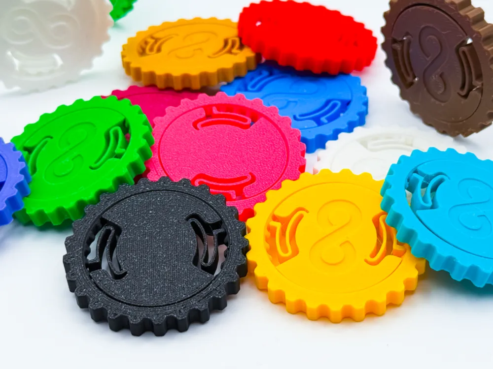 Noisy Cricket Fidget - Print in Place - Poker Chip - Free 3D Print ...