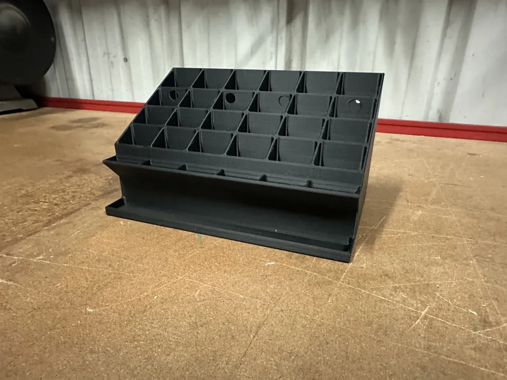 Multi-purpose organizer for garage workshop bench - Free 3D Print Model ...