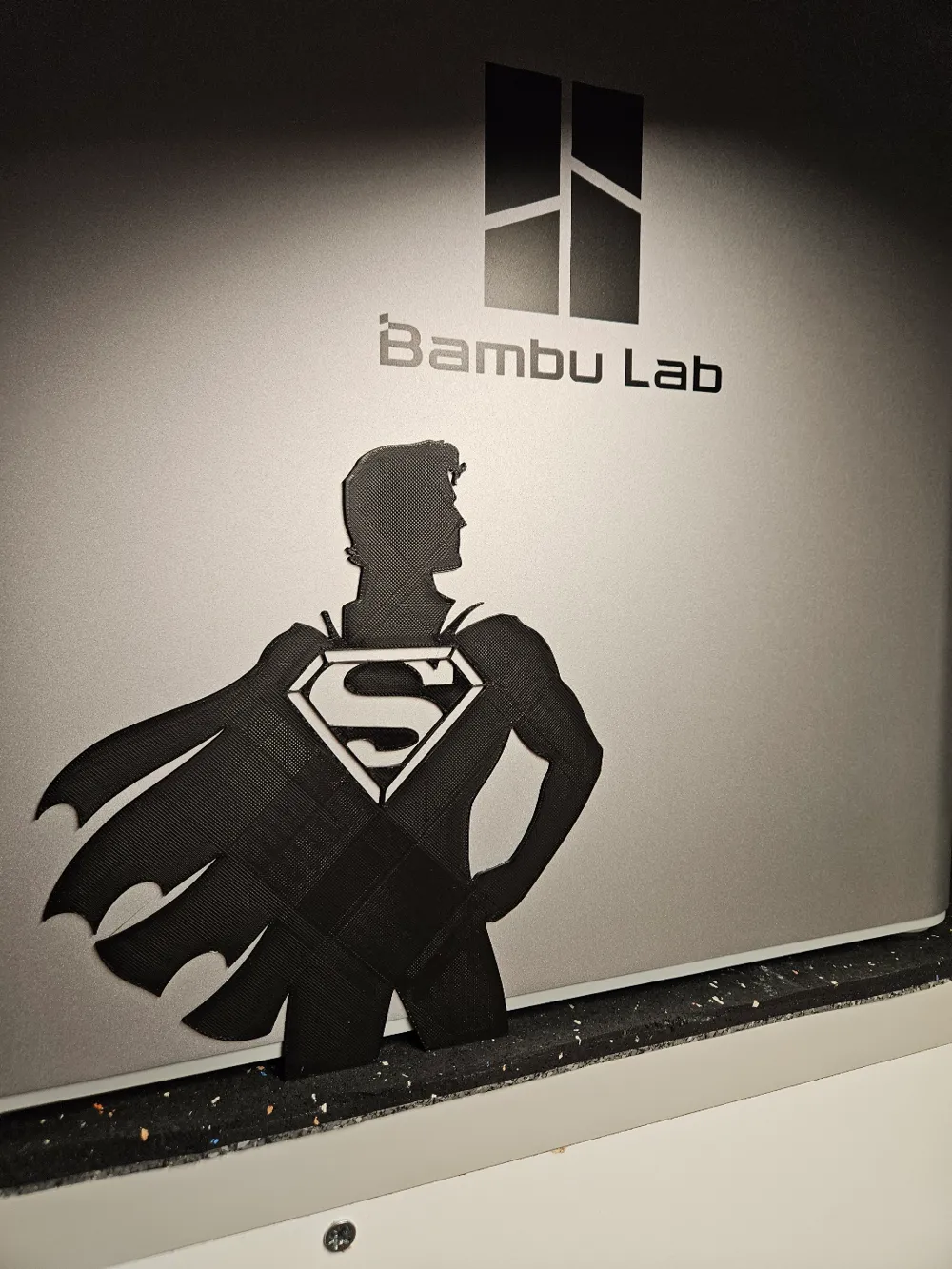Superman - 2d silhouette - AI Generated by JF-699 - MakerWorld