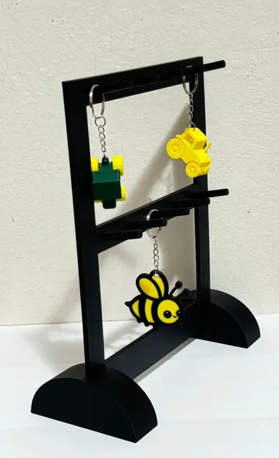 Keychain display stand by Giacomo92 MakerWorld: Download Free 3D Models